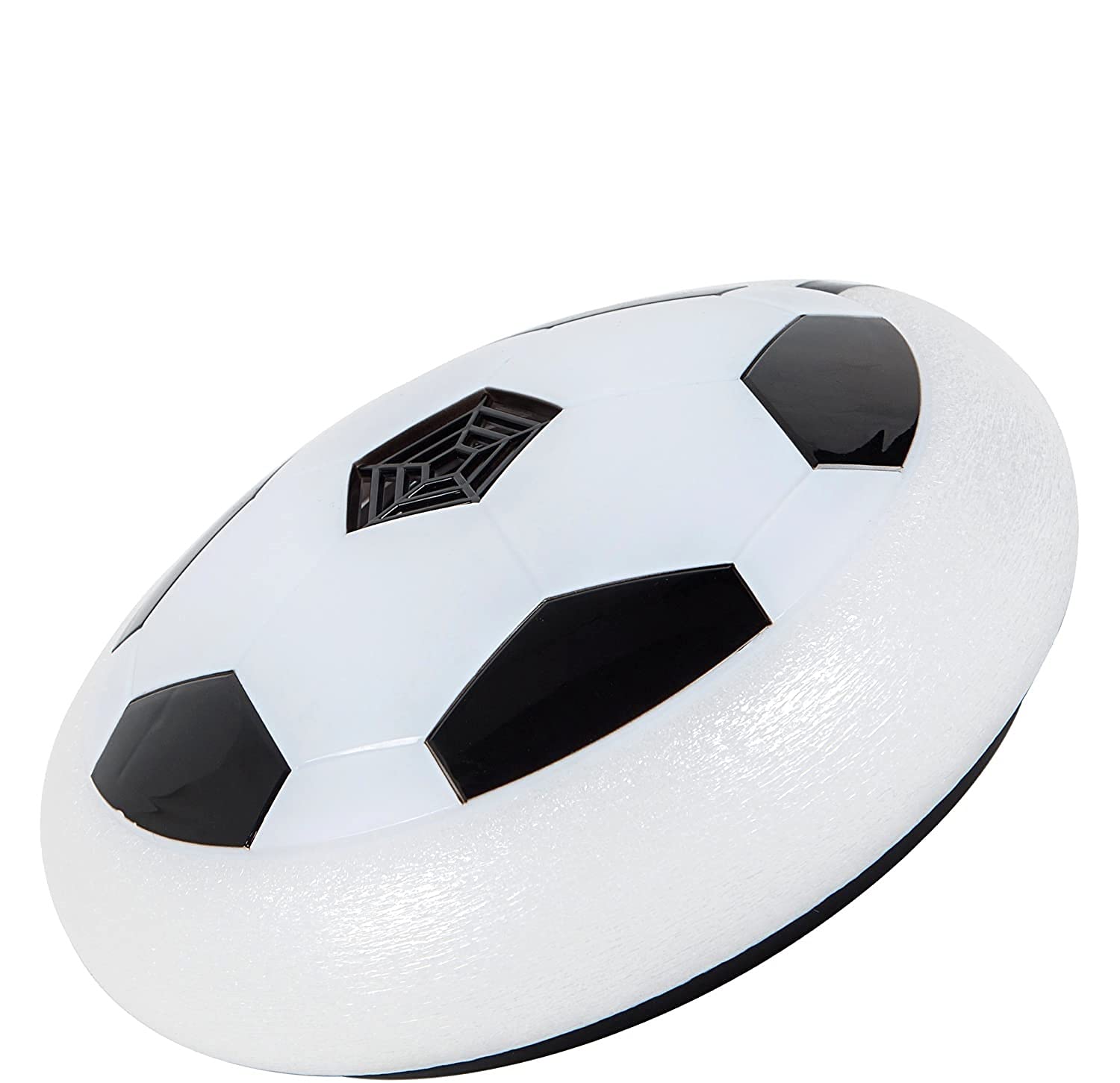 Air Power Soccer Football Hover Disc Toy With Foam Bumpers&Light-Up Le ...